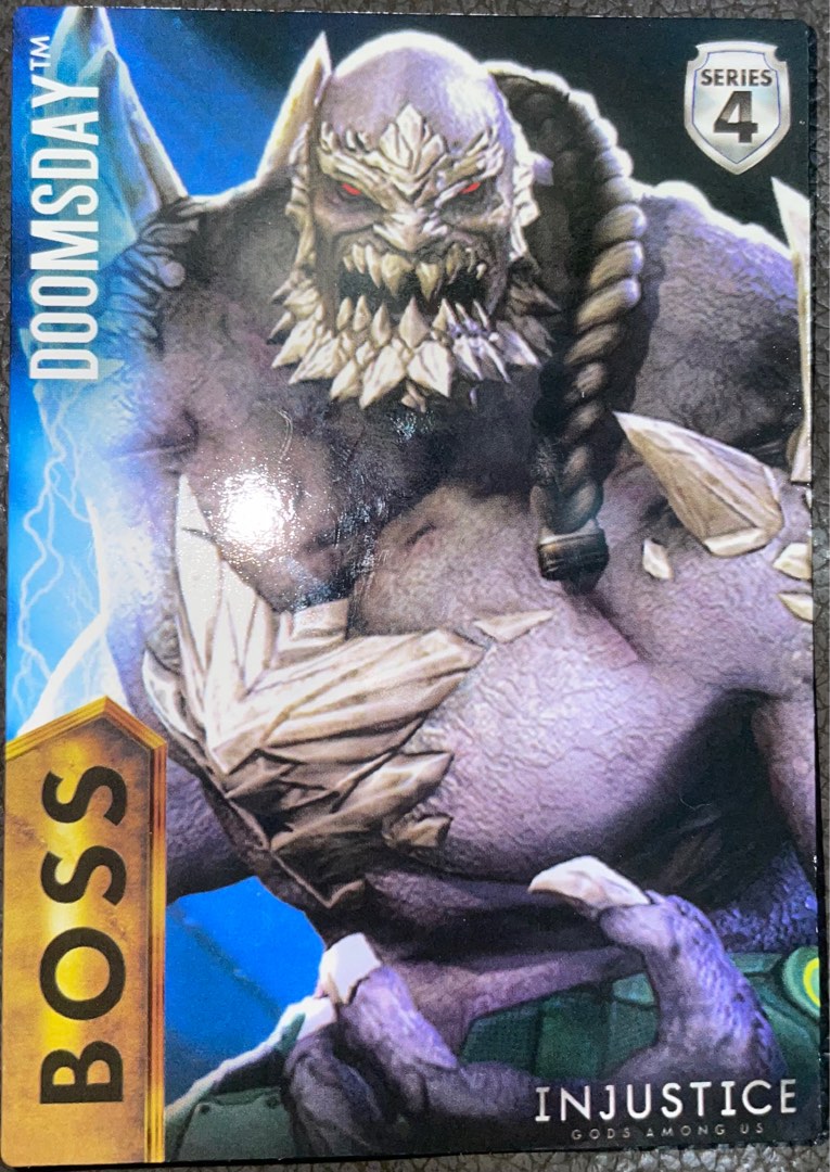 Injustice Arcade Serie 4 Boss card, Hobbies & Toys, Toys & Games on ...