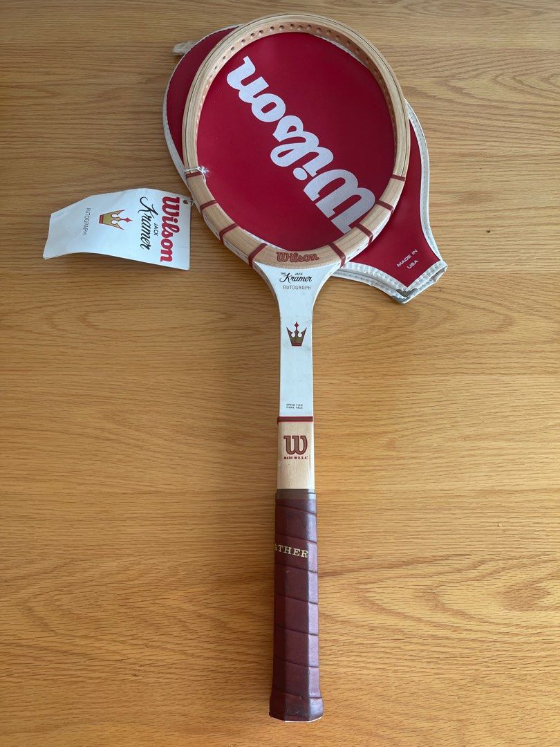 Jack Kramer autograph wilson, Sports Equipment, Sports & Games, Racket ...