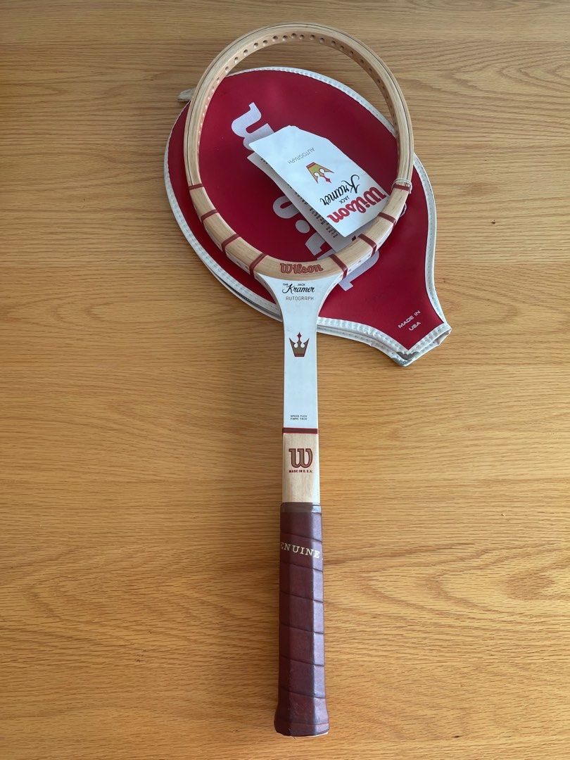 Jack Kramer autograph wilson, Sports Equipment, Sports & Games, Racket ...