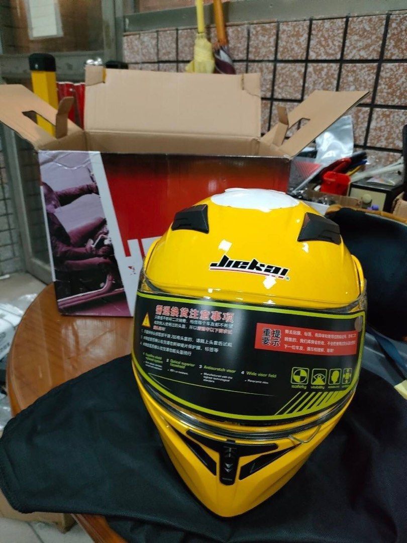 JIEKAI modular motorbike helmet with DOT certification and double visor ...