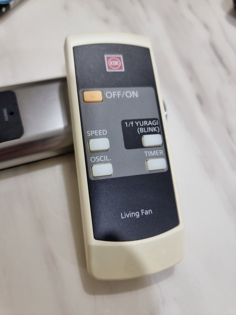 KDK Living Fan remote control for M40KS, Furniture & Home Living, Home ...