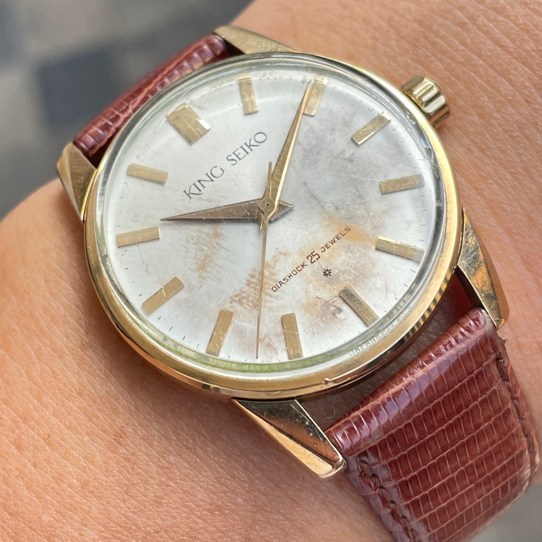 KING SEIKO First Generation Manual Movement Japan Original All Fungsi ...
