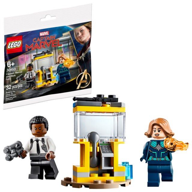 LEGO 30453 Captain Marvel and Nick Fury, Hobbies & Toys, Toys & Games ...
