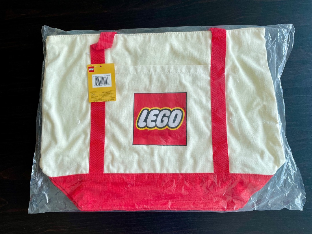 Lego Canvas Tote Bag Limited, Women's Fashion, Bags & Wallets, Tote ...