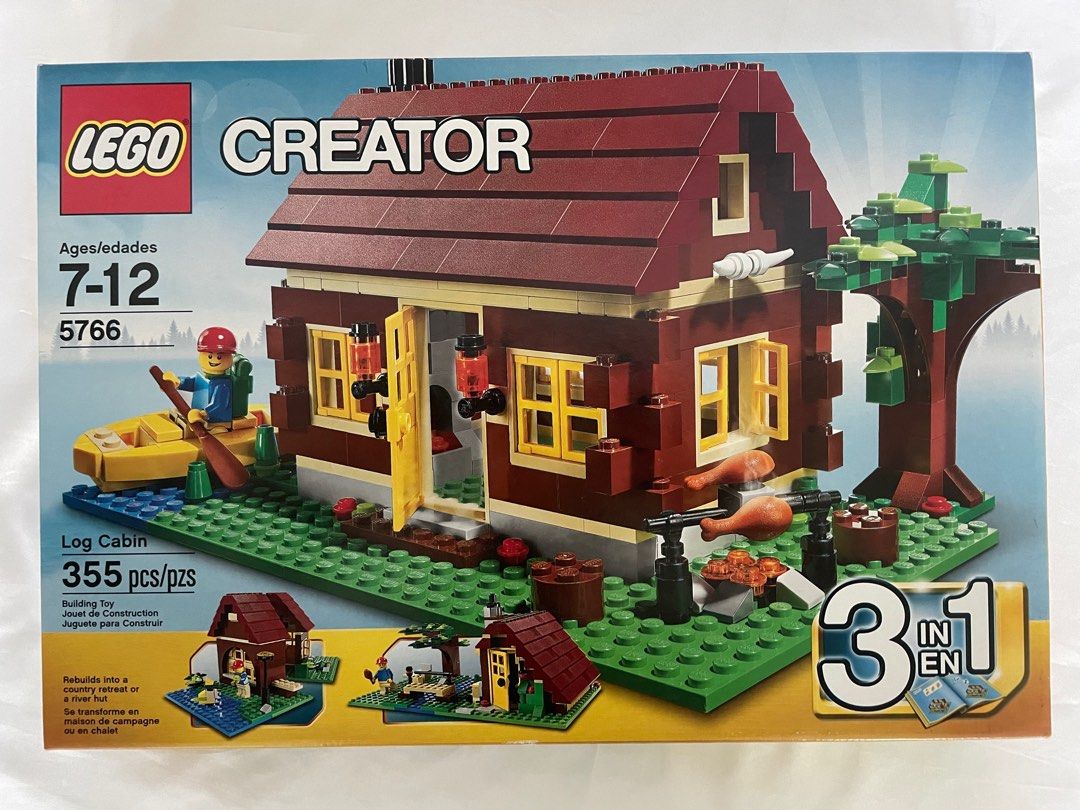 Lego Creator 5766 Log Cabin, Hobbies & Toys, Toys & Games on Carousell