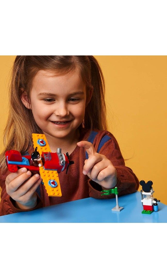 LEGO Mickey and Friends Mickey Mouse's Propeller Plane 10772 (59 Pieces ...