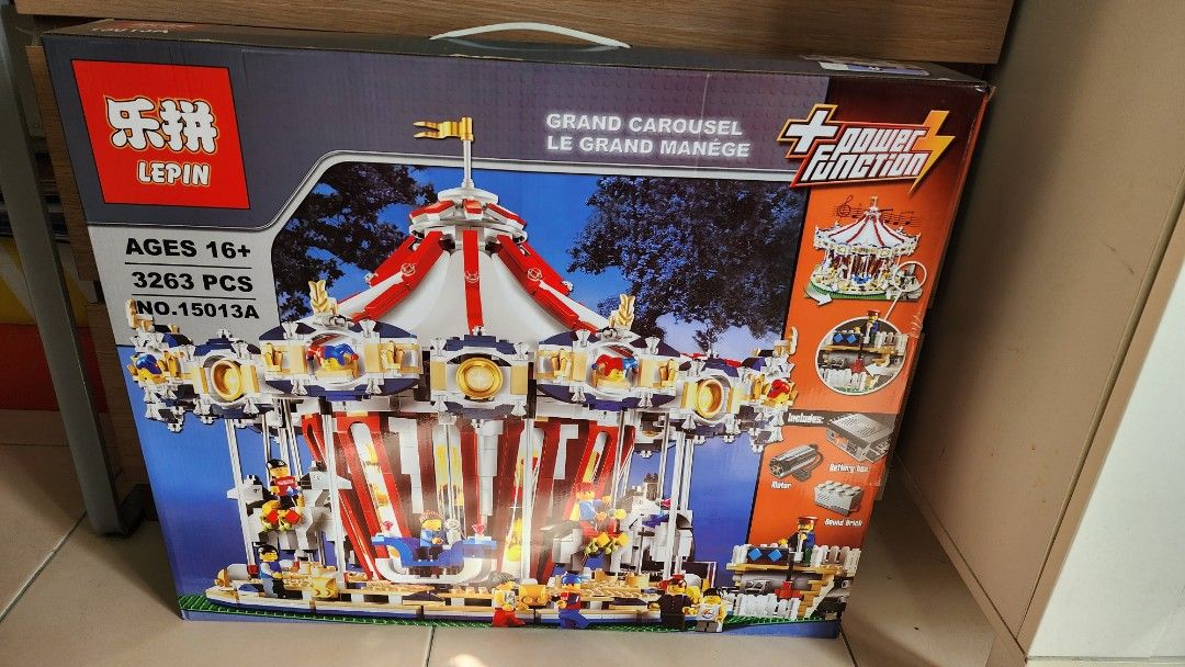Lepin 15013A Grand Carousel ( Lego compatible), Hobbies & Toys, Toys ...