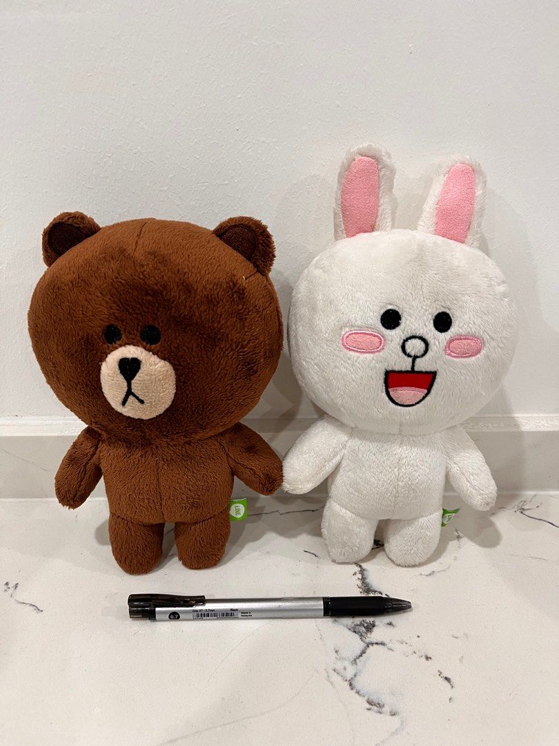 Line Friends Korea Plush, Hobbies & Toys, Collectibles & Memorabilia ...