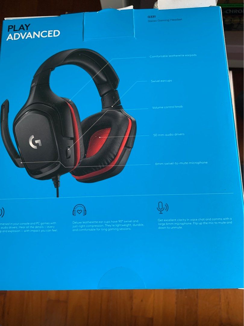 Logitech G331 Gaming Headset [NEW], Audio, Headphones & Headsets on Carousell