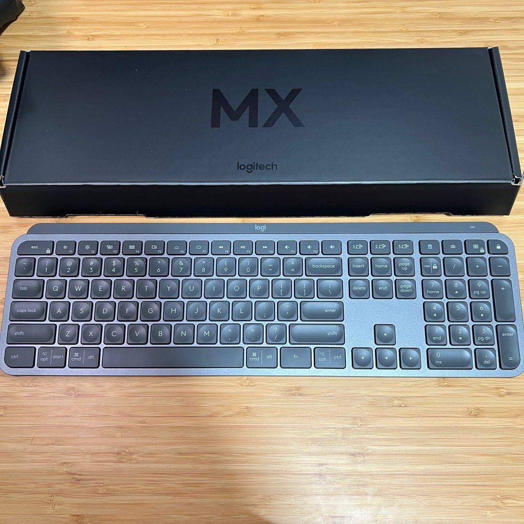 Logitech Mx Keys Wireless Bluetooth Keyboard Computers Tech Parts Accessories Computer