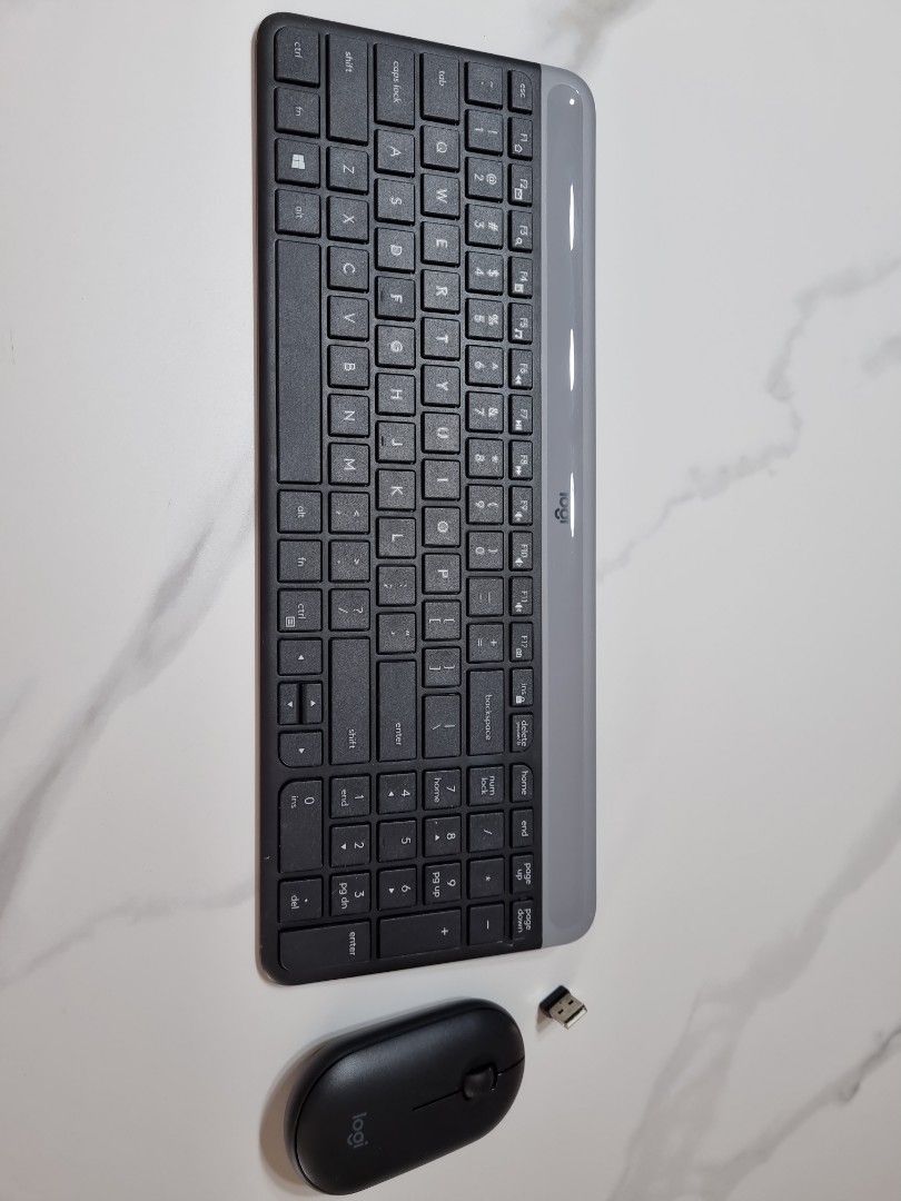 Logitech Wireless Keyboard K470 M340 Combo Set Computers And Tech Parts And Accessories