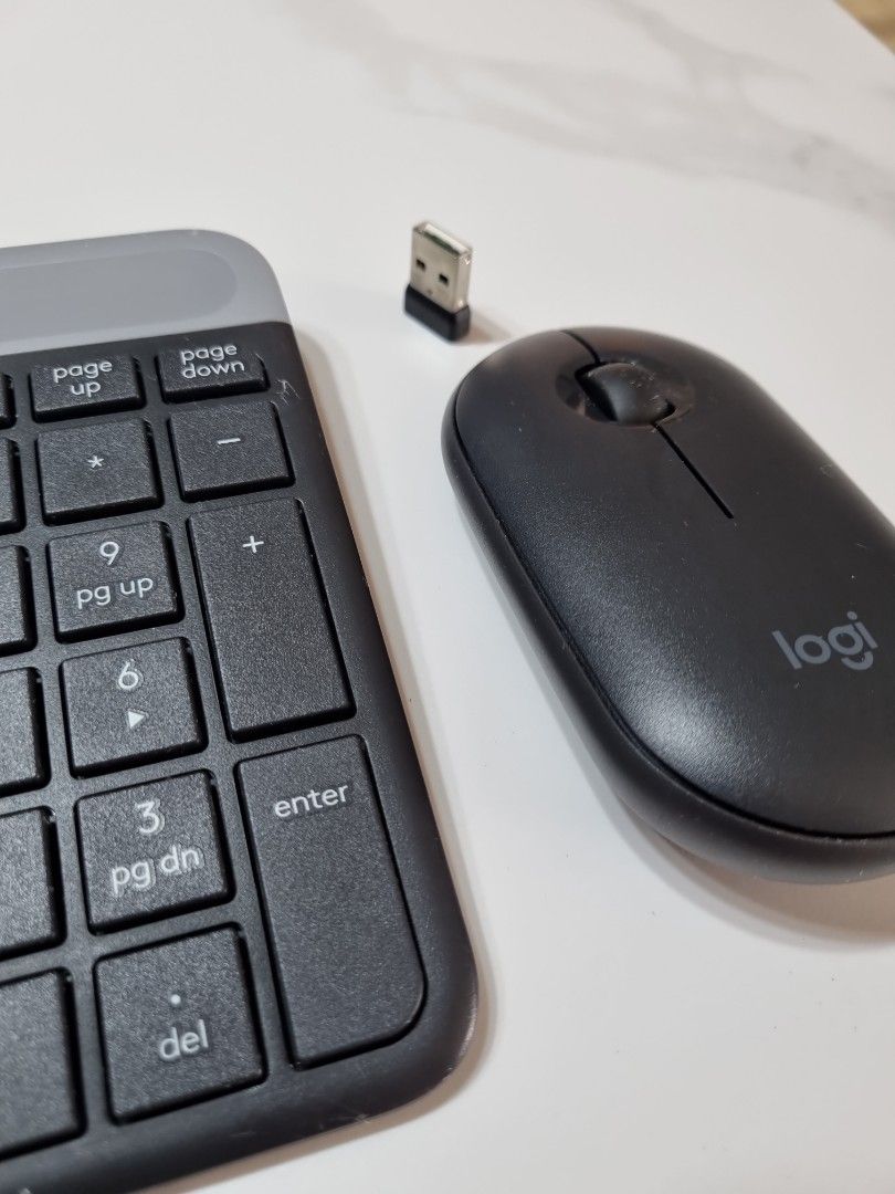 Logitech Wireless Keyboard K470 M340 Combo Set Computers And Tech Parts And Accessories