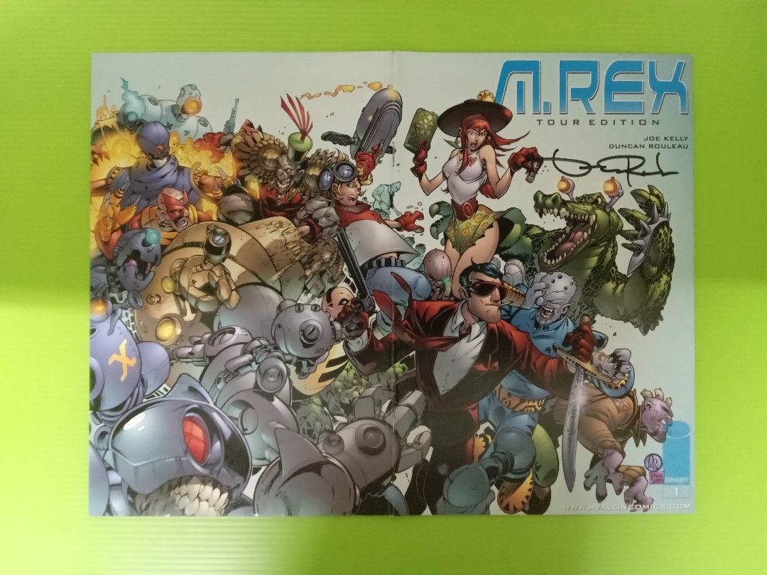 M. Rex: Tour Edition #1 ( Duncan Rouleau - Cover Art ) Image Comics ...