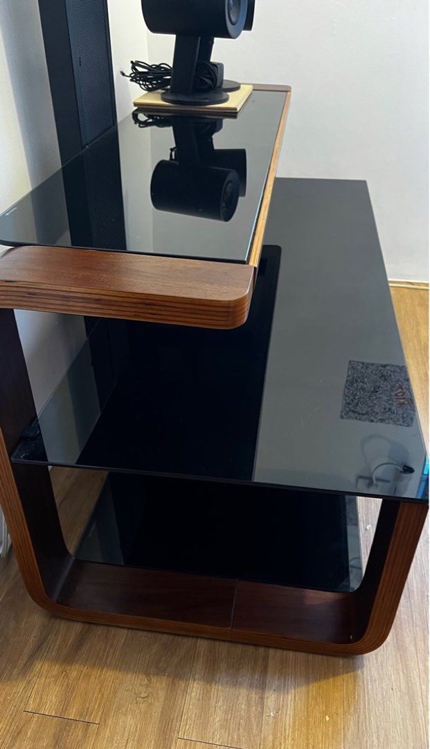 Mandaue foam TV console | Wooden TV rack | Glass TV console, Furniture ...