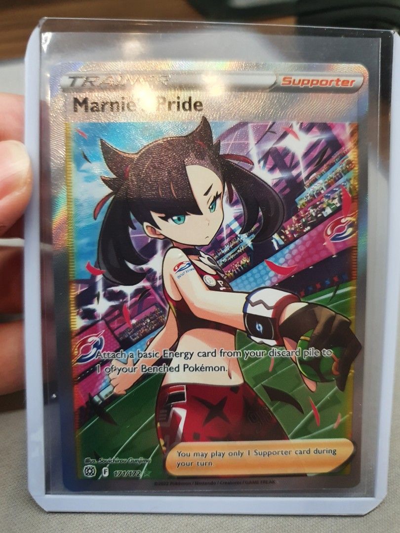 Marnie's Pride - 171/172 - Full Art Ultra Rare, Hobbies & Toys, Toys ...