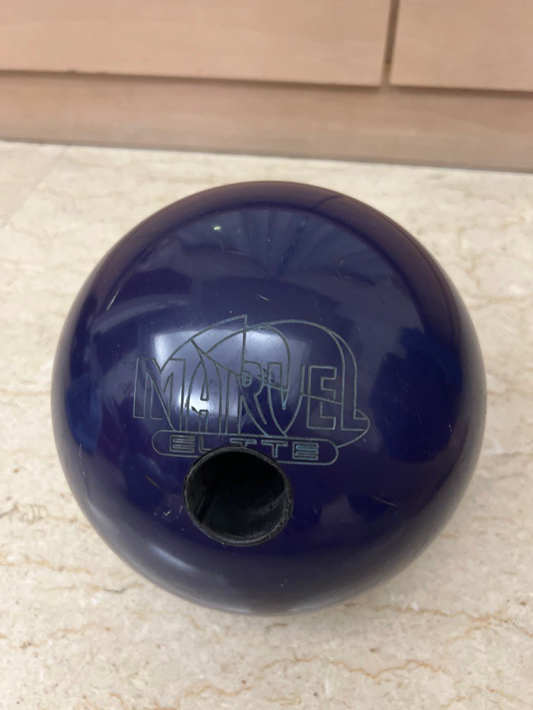 Marvel Elite Bowling Ball, Sports Equipment, Sports & Games, Billiards ...