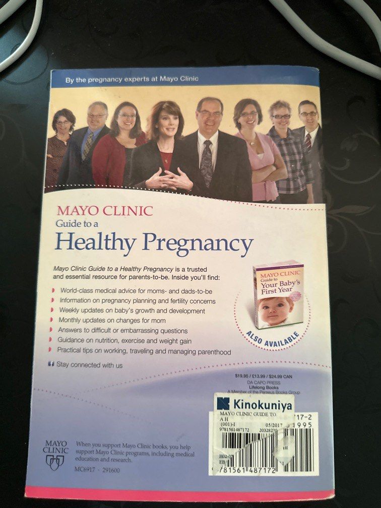 Mayo Clinic Guide to a healthy pregnancy, Hobbies & Toys, Books ...