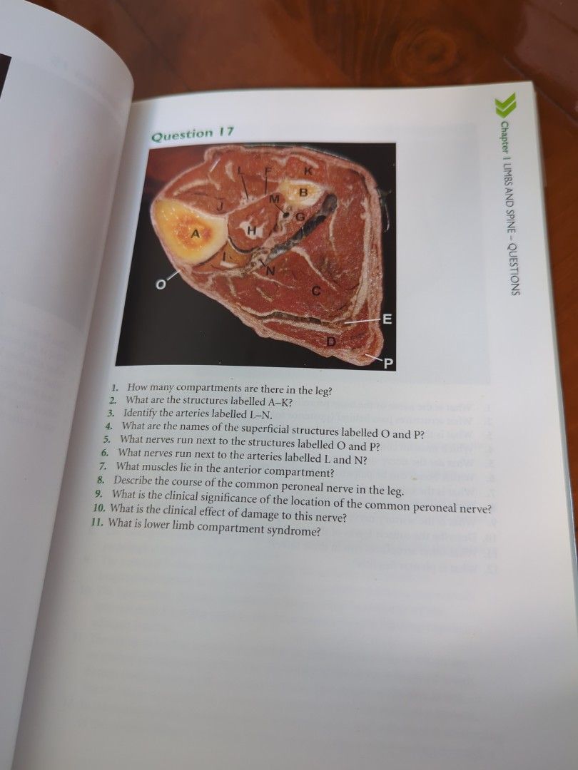 Medical textbook anatomy for MRCS Overstall, Hobbies & Toys, Books ...