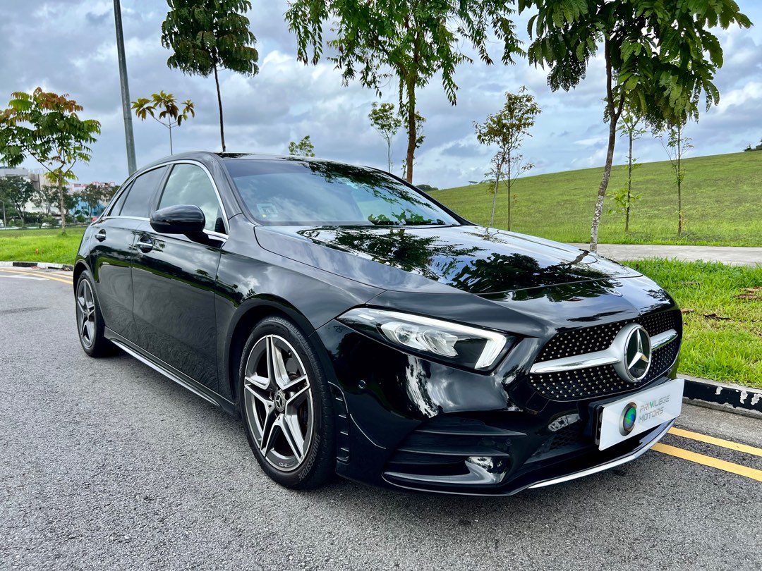 Mercedes-Benz A-Class A200 AMG Line (A), Cars, Used Cars on Carousell