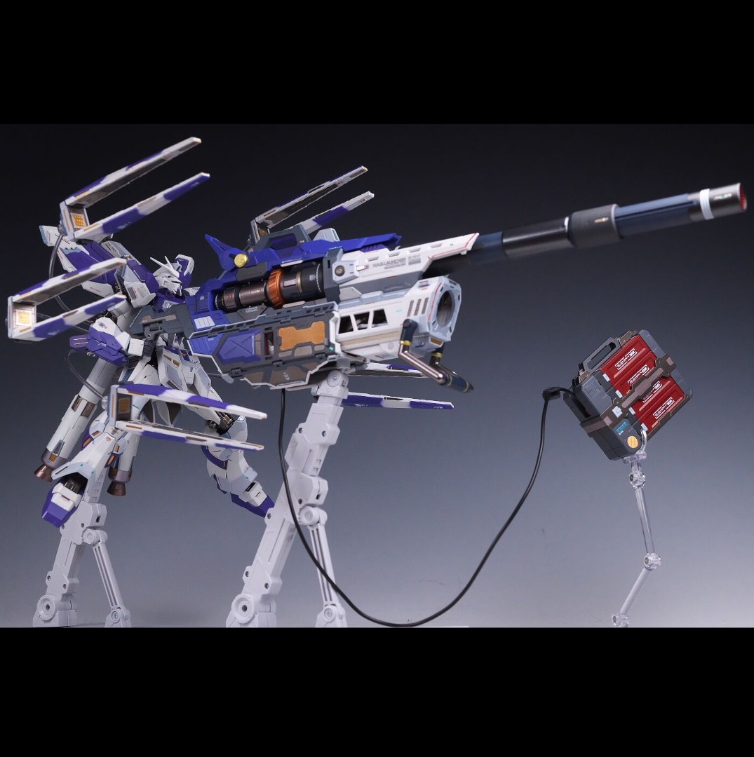 Metal Build (MB) - Hi-Nu Gundam (已開) & Hyper Mega Bazooka Launcher ...