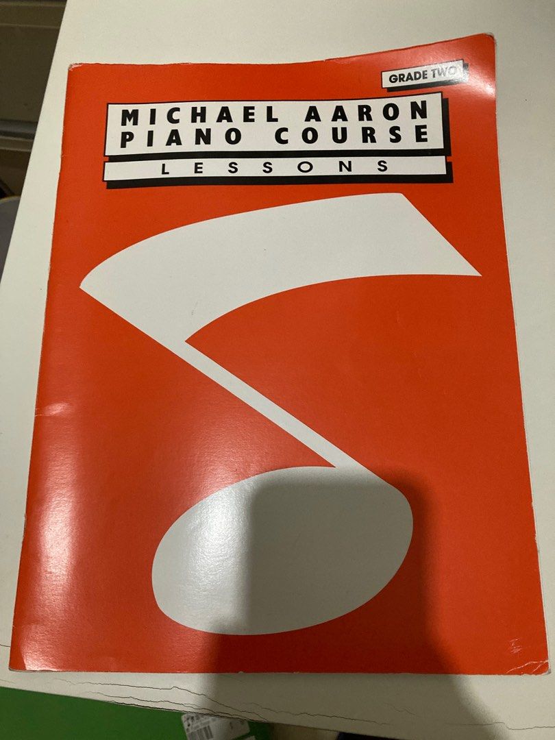 Michael aaron piano course lesson 琴書, 興趣及遊戲, 書本 & 文具, 雜誌及其他 - Carousell