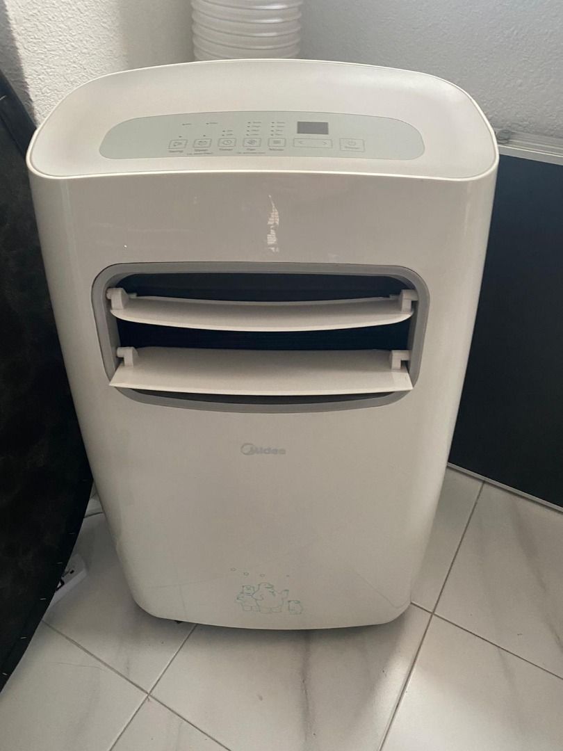 Midea Portable Aircon 9000BTU hands free with Remote MPPF-09CRN1,White ...
