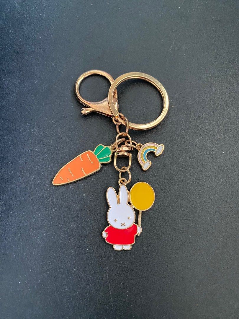 [Reserved] Miffy Keychain, Hobbies & Toys, Stationery & Craft, Handmade Craft on Carousell
