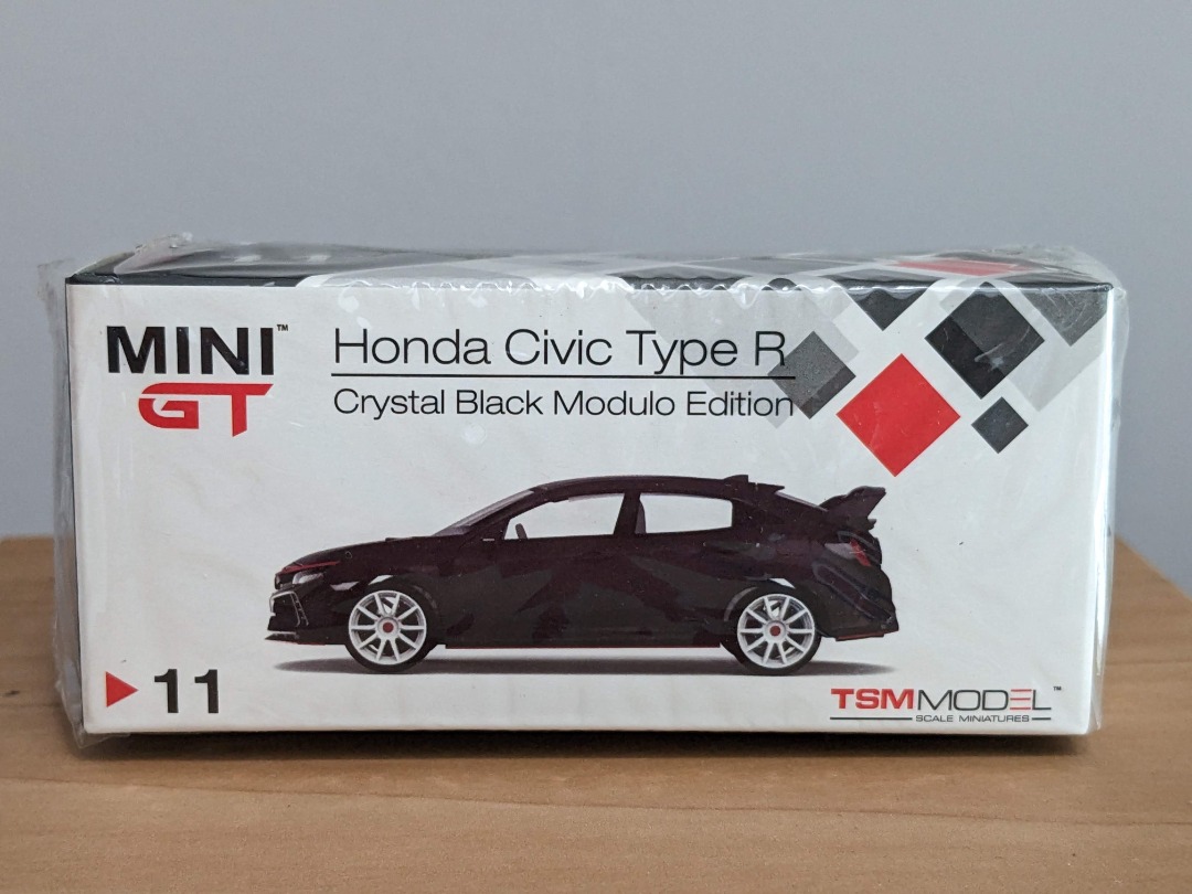 Mini GT Honda Civic Type R Crystal Black Modulo Edition 1/64 #11 ...