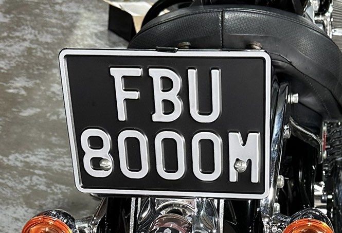 Motorcycle Number Plate 8000, Motorcycles, Motorcycle Accessories on ...