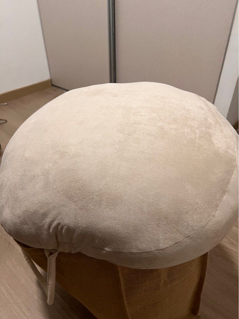 muji soft multi cushion (beige), Furniture & Home Living, Home Decor ...