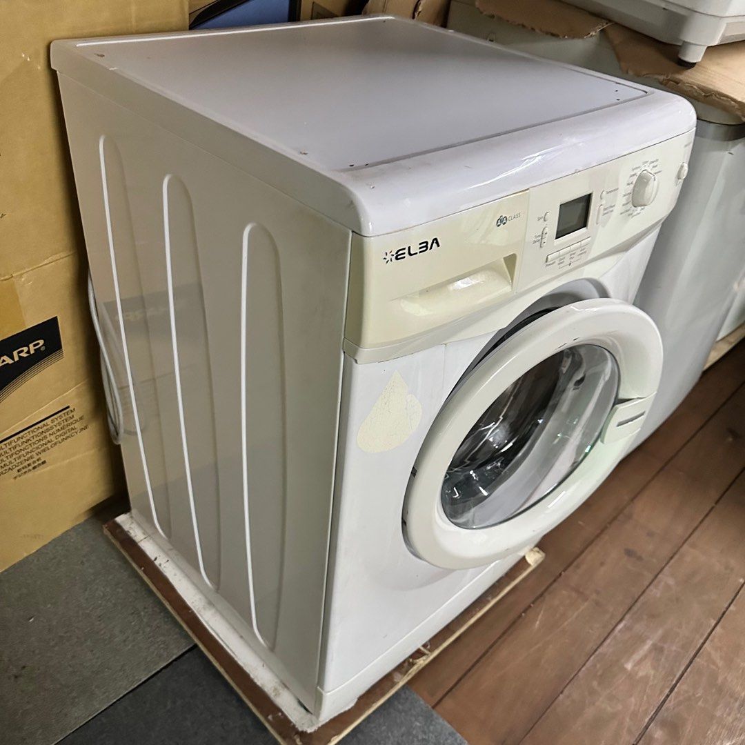 MUST BUY! Elba 8KG Front-Loader Washing Machine EWF8121A-1, TV & Home ...