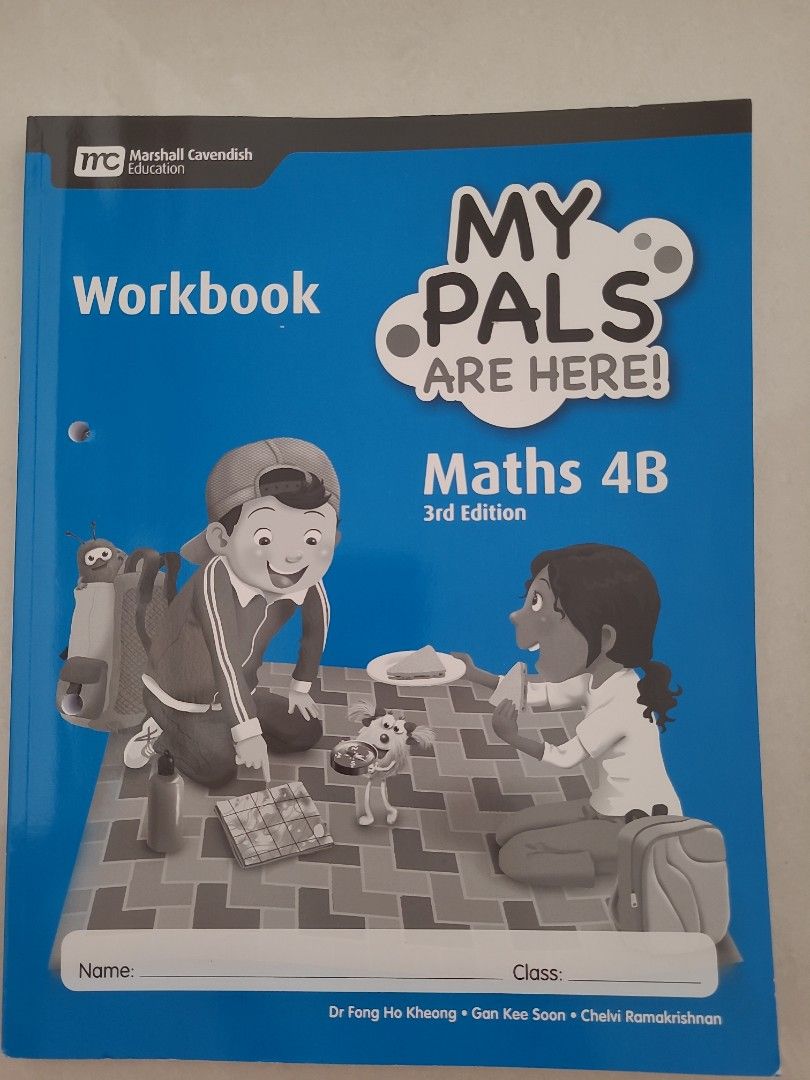 My pals are here maths 4B workbook, Hobbies & Toys, Books & Magazines, Textbooks on Carousell