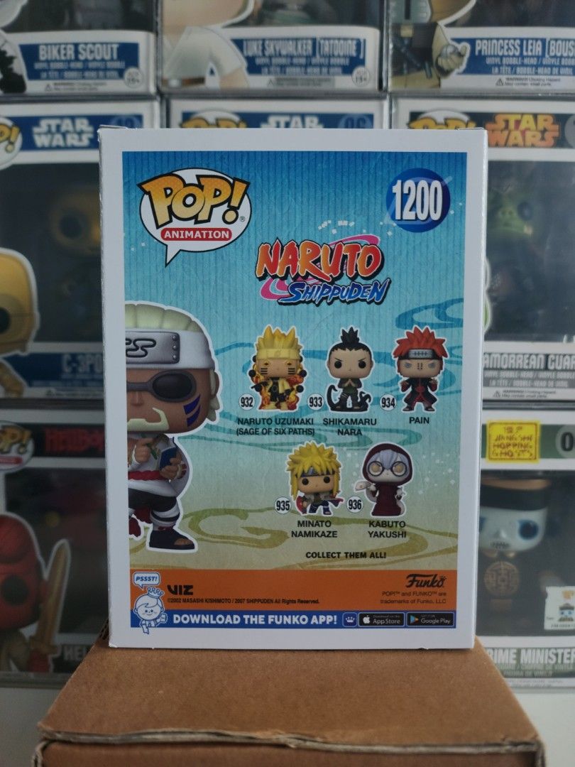 Naruto Killer Bee Funko Pop Hobbies And Toys Toys And Games On Carousell