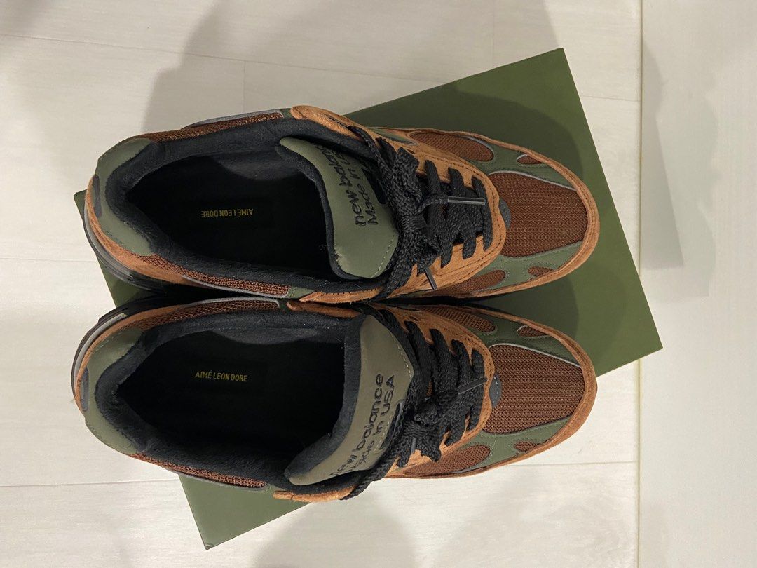 New Balance 993 ald Aime Leon Dore Beef and broccoli, Men's Fashion ...