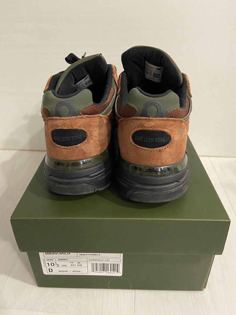 New Balance 993 ald Aime Leon Dore Beef and broccoli, Men's Fashion ...