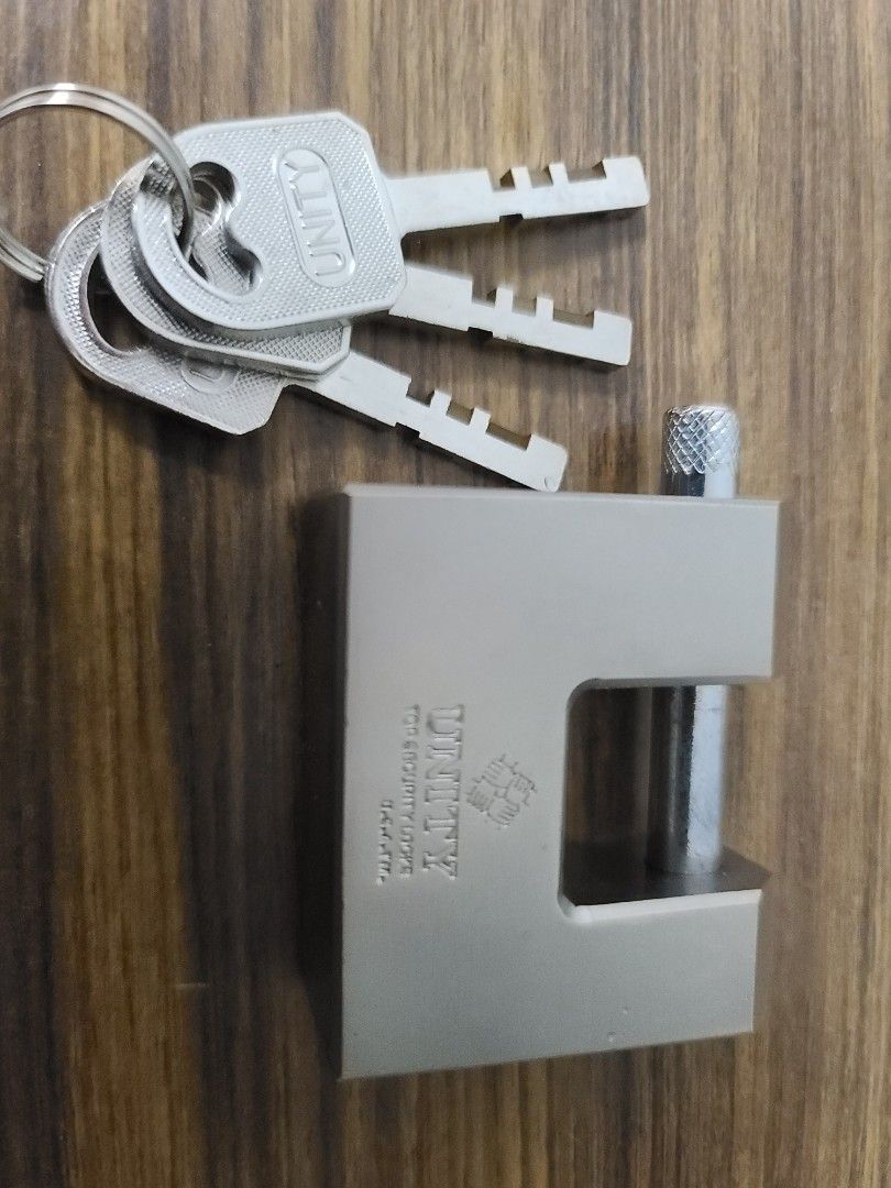 New unity armored padlock, Furniture & Home Living, Security & Locks ...