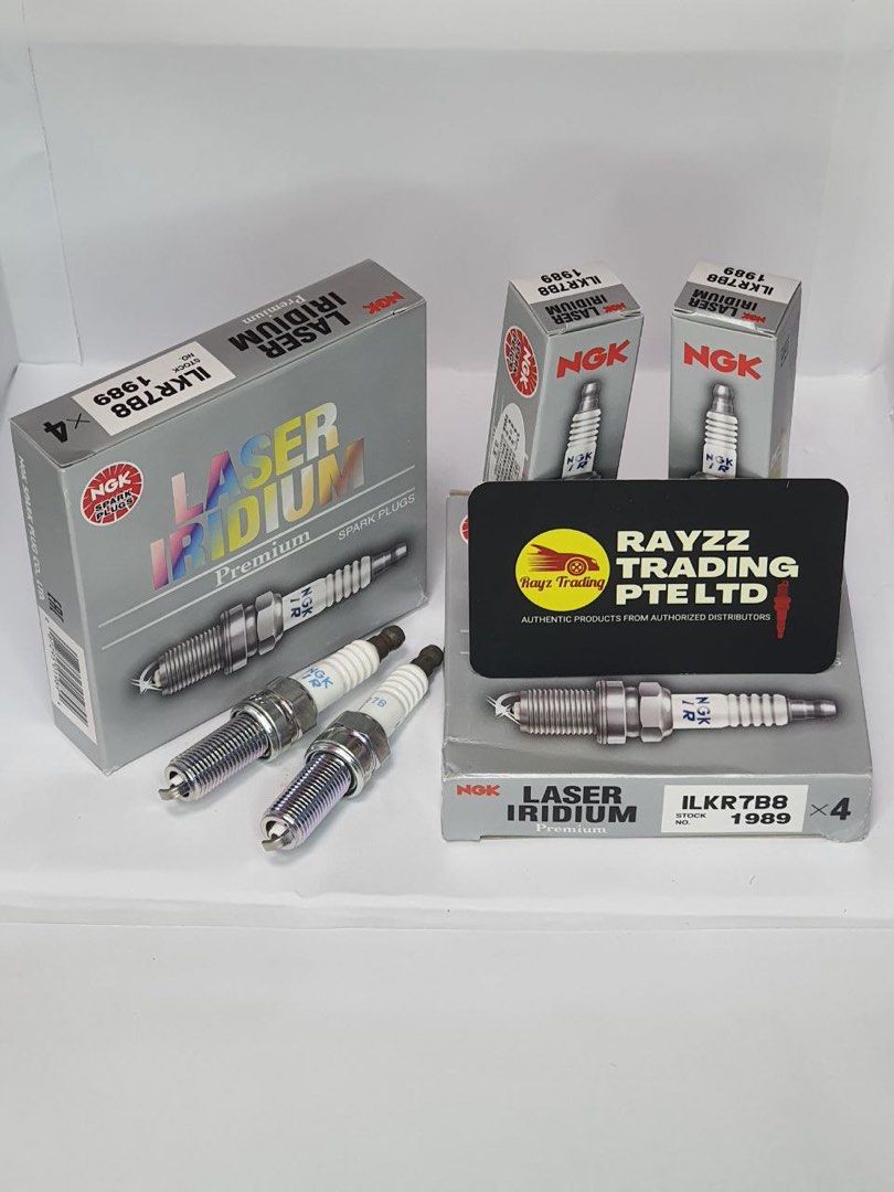 NGK LASER IRIDIUM SPARK PLUGS set of 4 all #korea makes #Hyundai #Kia # ...