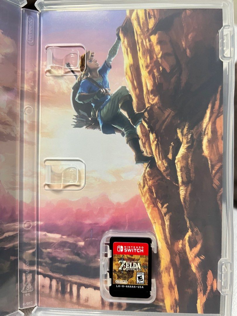 Nintendo switch game - Zelda Breath of the wild, Video Gaming, Video ...