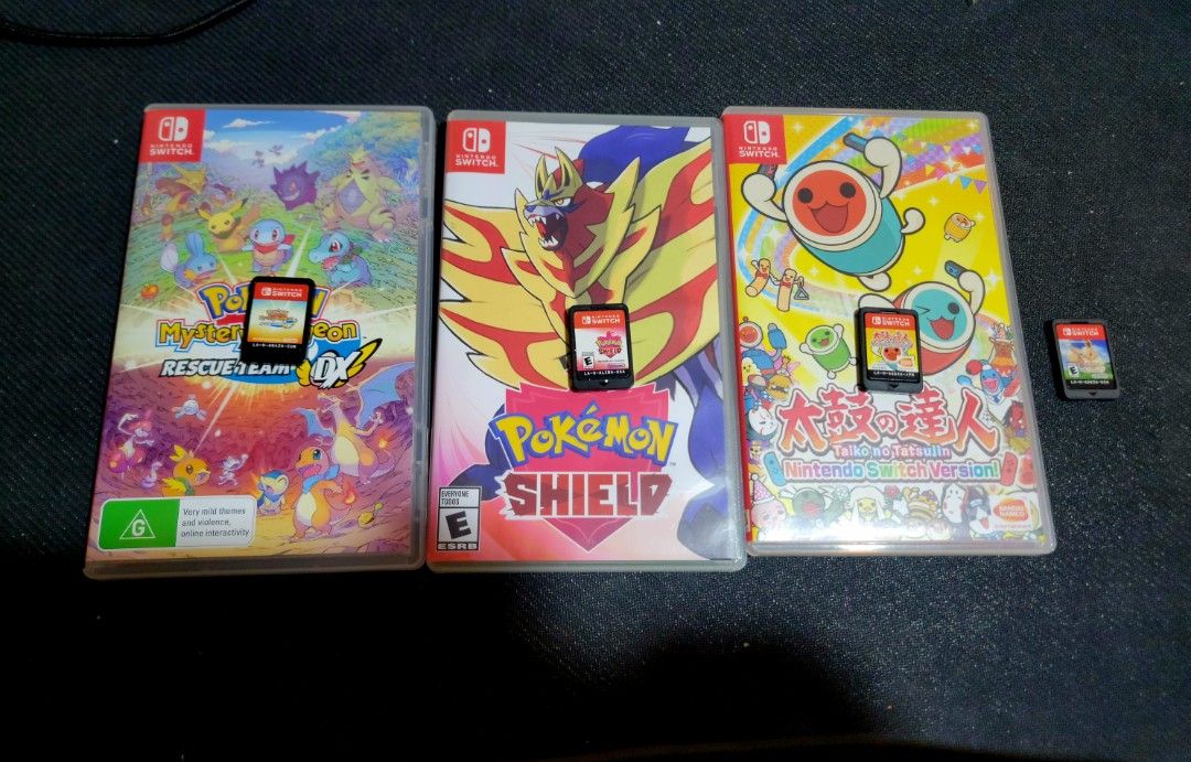 Nintendo Switch Pokemon games, Hobbies & Toys, Toys & Games on Carousell