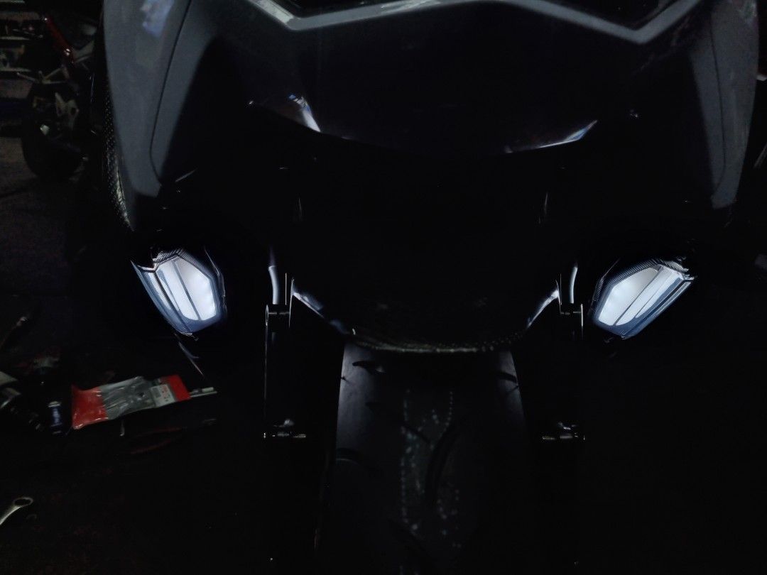 NMAX V2 LED Signal Indicator, Motorcycles, Motorcycle Accessories on ...