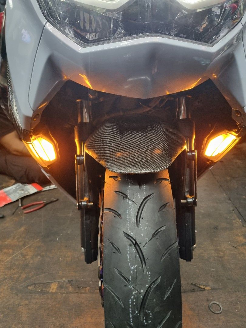 NMAX V2 LED Signal Indicator, Motorcycles, Motorcycle Accessories on ...