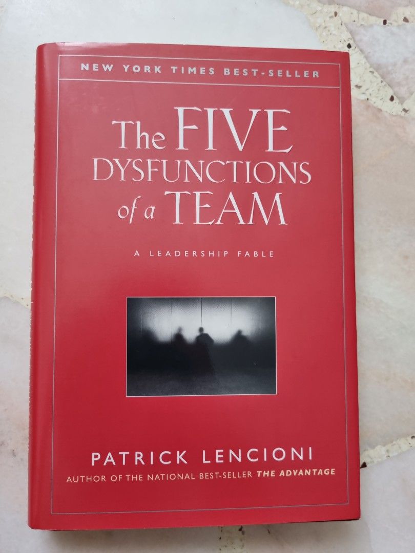 Non Fiction Book: The Five Dysfunctions of a TEAM, Hobbies & Toys ...