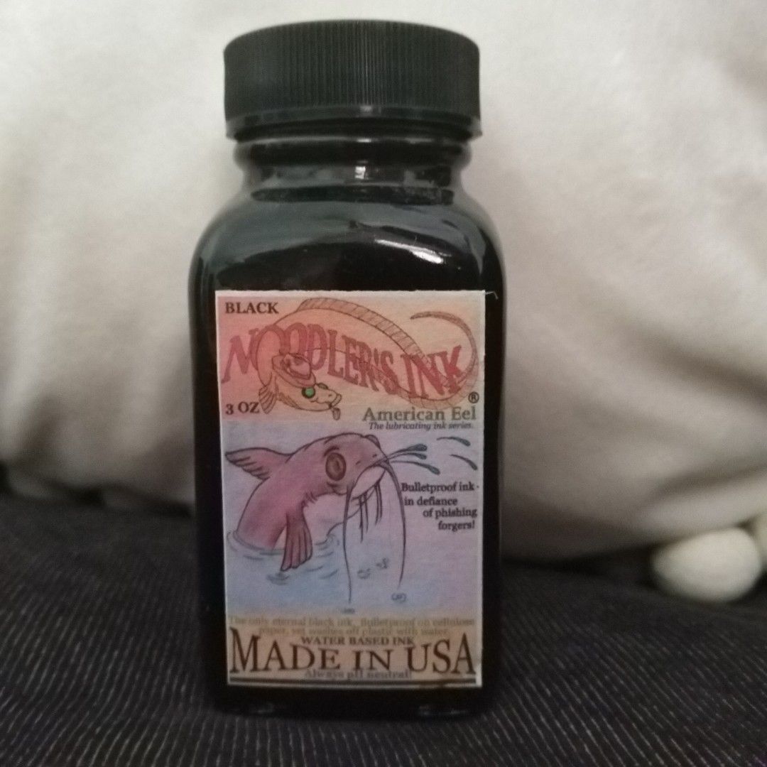 Noodler"s Ink American Eel Black (90ml), Hobbies & Toys, Stationery ...