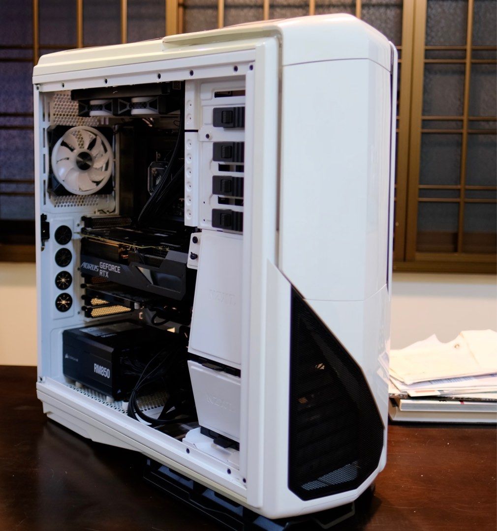 NZXT Phantom 820 White Full Tower Chassis, Computers & Tech, Parts ...