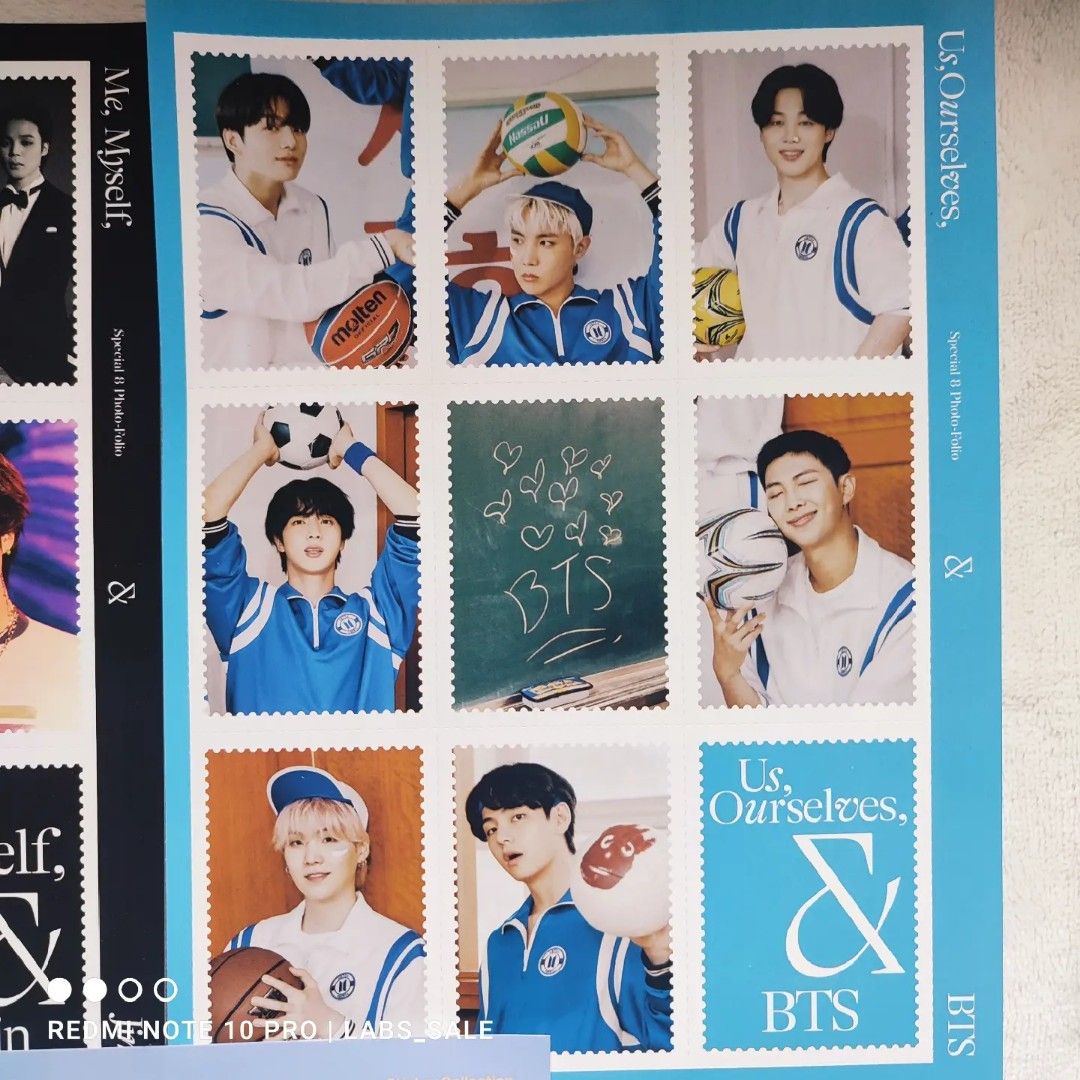 [Official] BTS Postage Stamp Jimin Photofolio, We Photo-folio, Memories ...