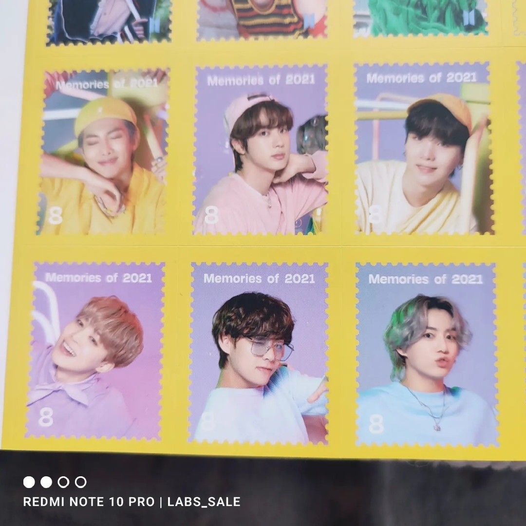 [Official] BTS Postage Stamp Jimin Photofolio, We Photo-folio, Memories ...