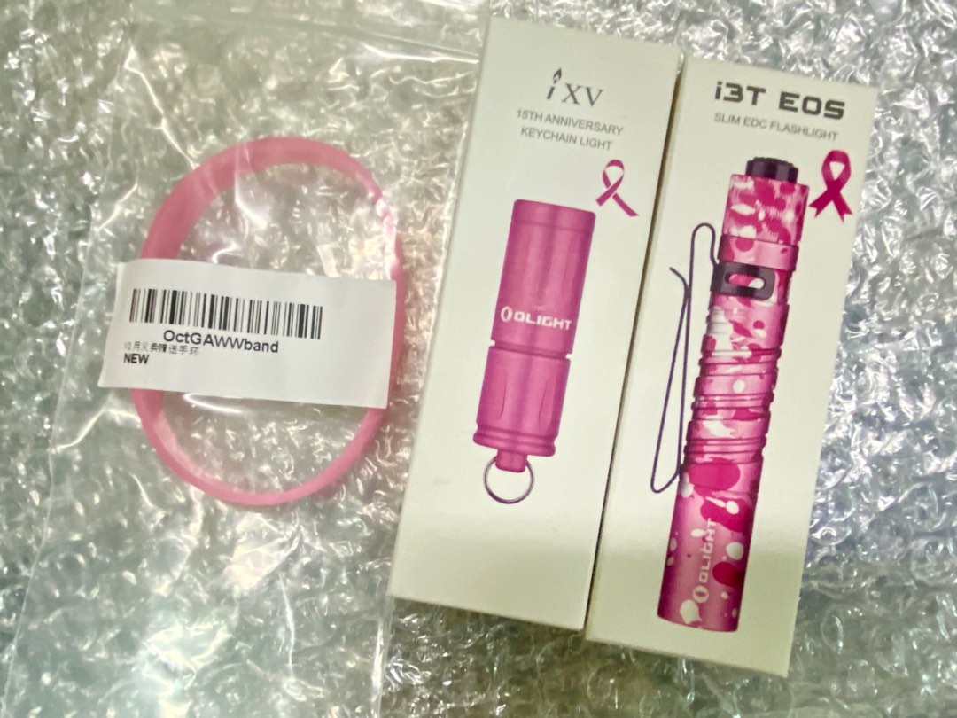 Olight Breast Cancer Collection 2021&2022, Hobbies & Toys, Collectibles ...