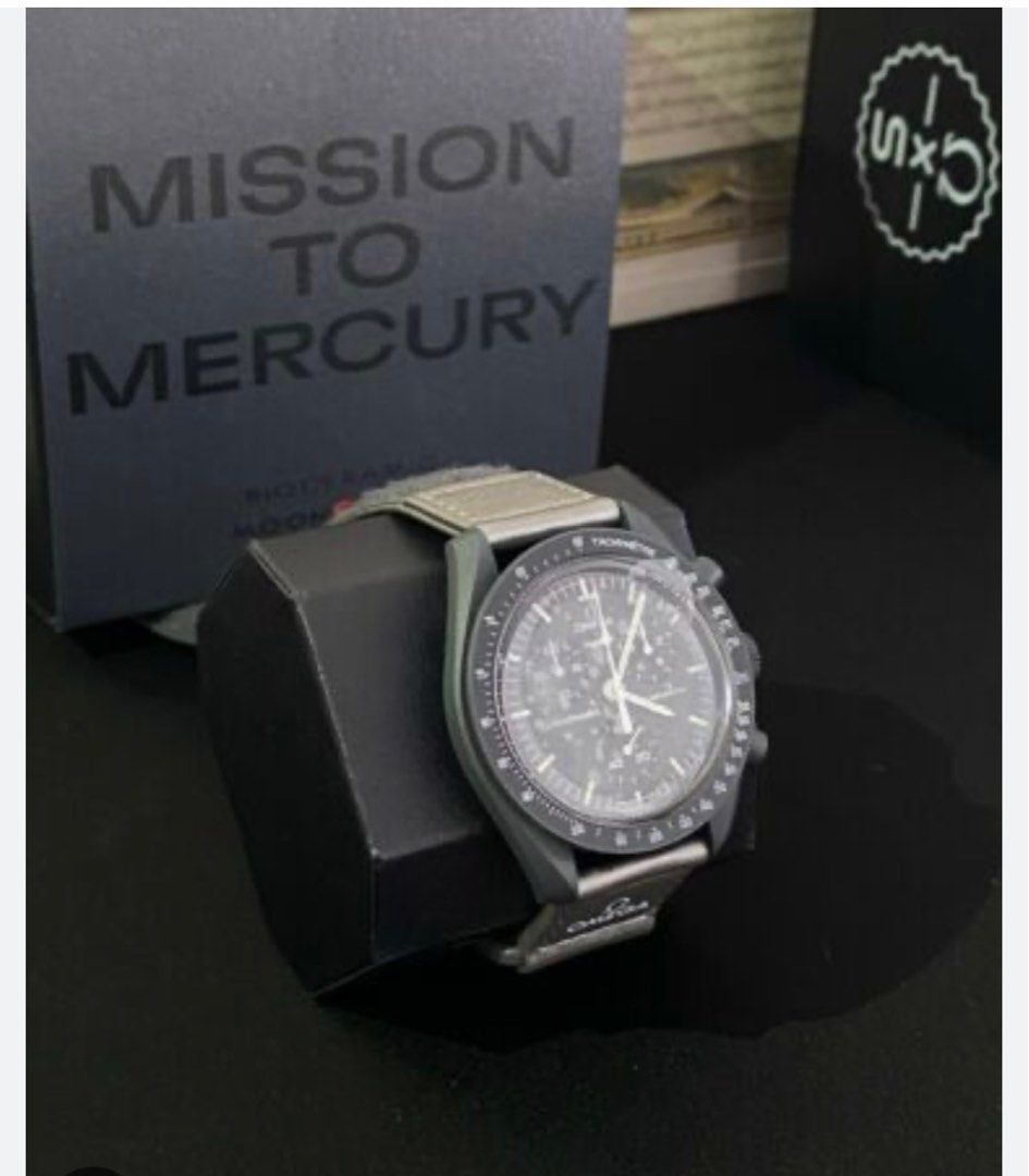 Omega Swatch Mercury, Luxury, Watches on Carousell