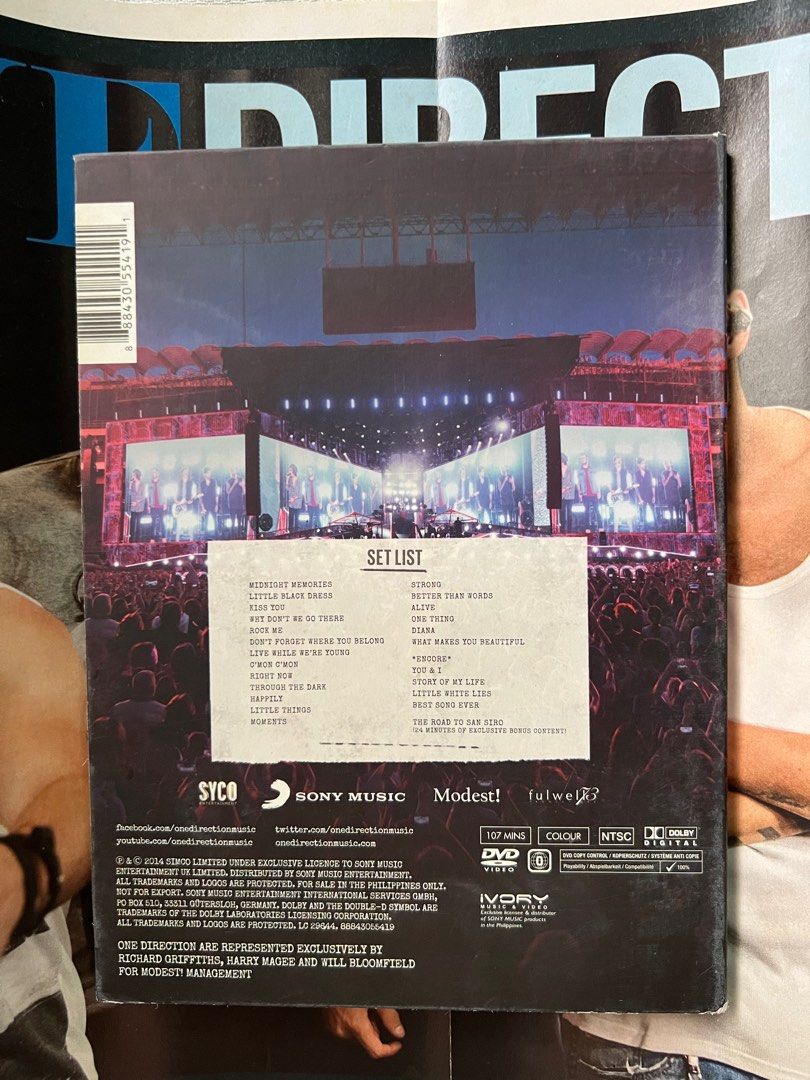 one direction this is us cd and where we are dvd, Hobbies & Toys, Music ...