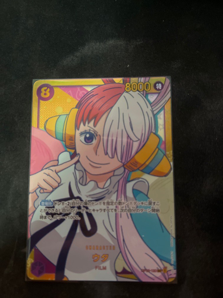 One piece card game (Uta foil), Hobbies & Toys, Toys & Games on Carousell